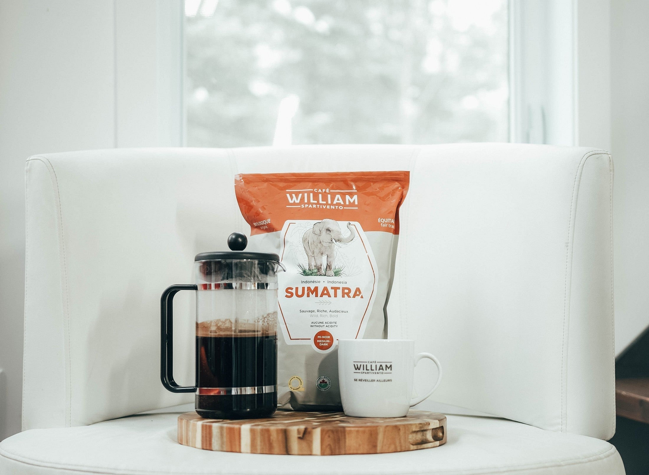 Organic Sumatra Coffee, Bold Taste, Fairtrade Impact | Café William