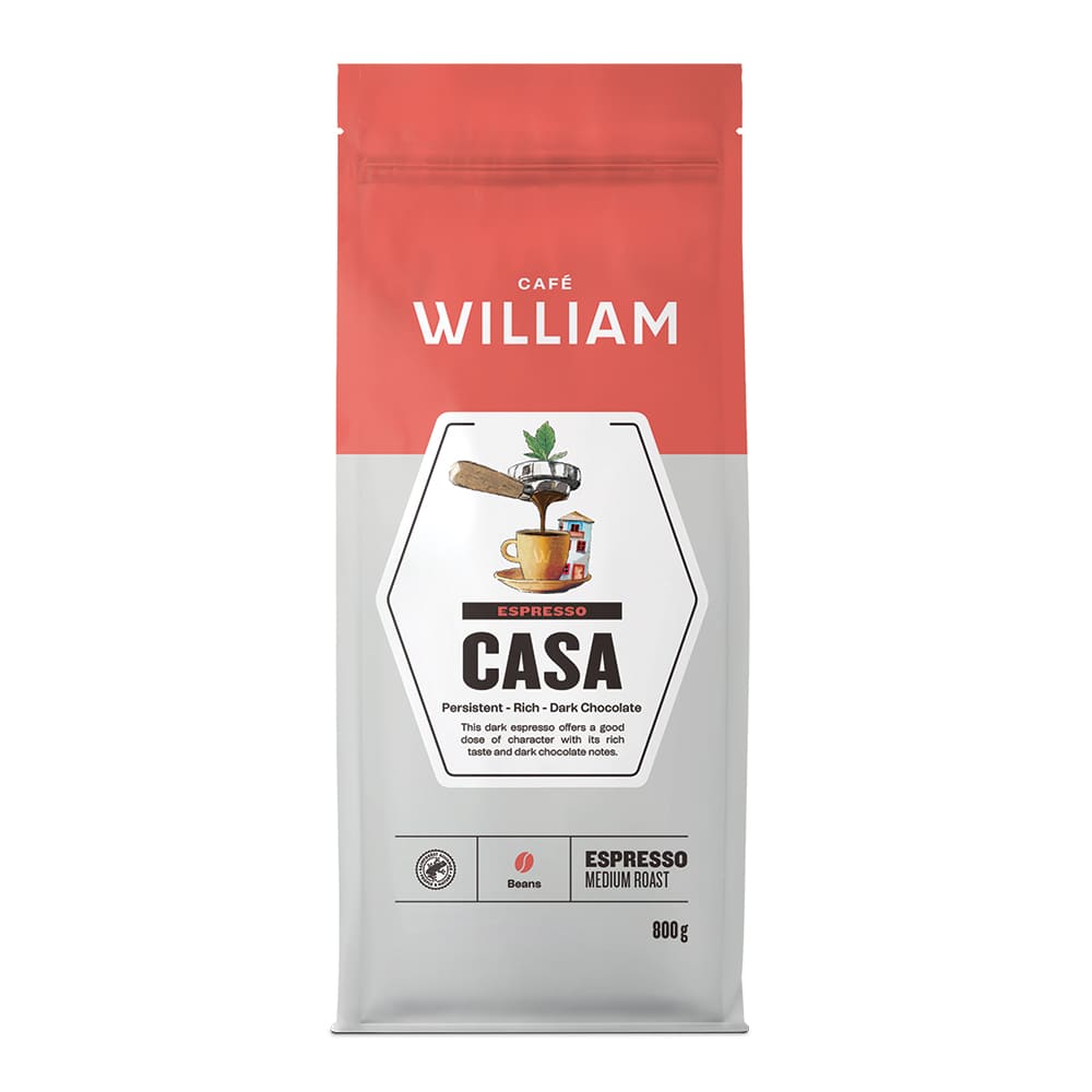 Espresso casa Coffee - Balanced and Smooth Blend | Cafe William