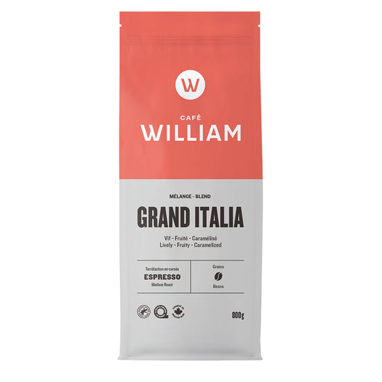 Café en grains | Café biologique et équitable – Café William