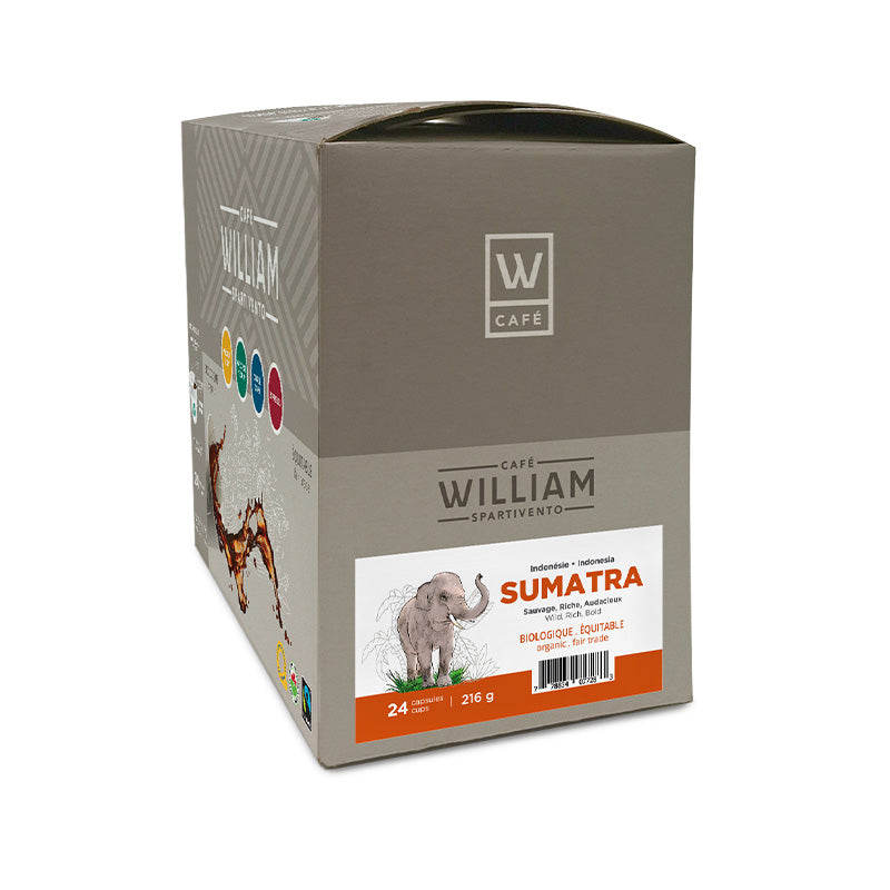 Café Sumatra - Biologique et Équitable | Sélection Café William